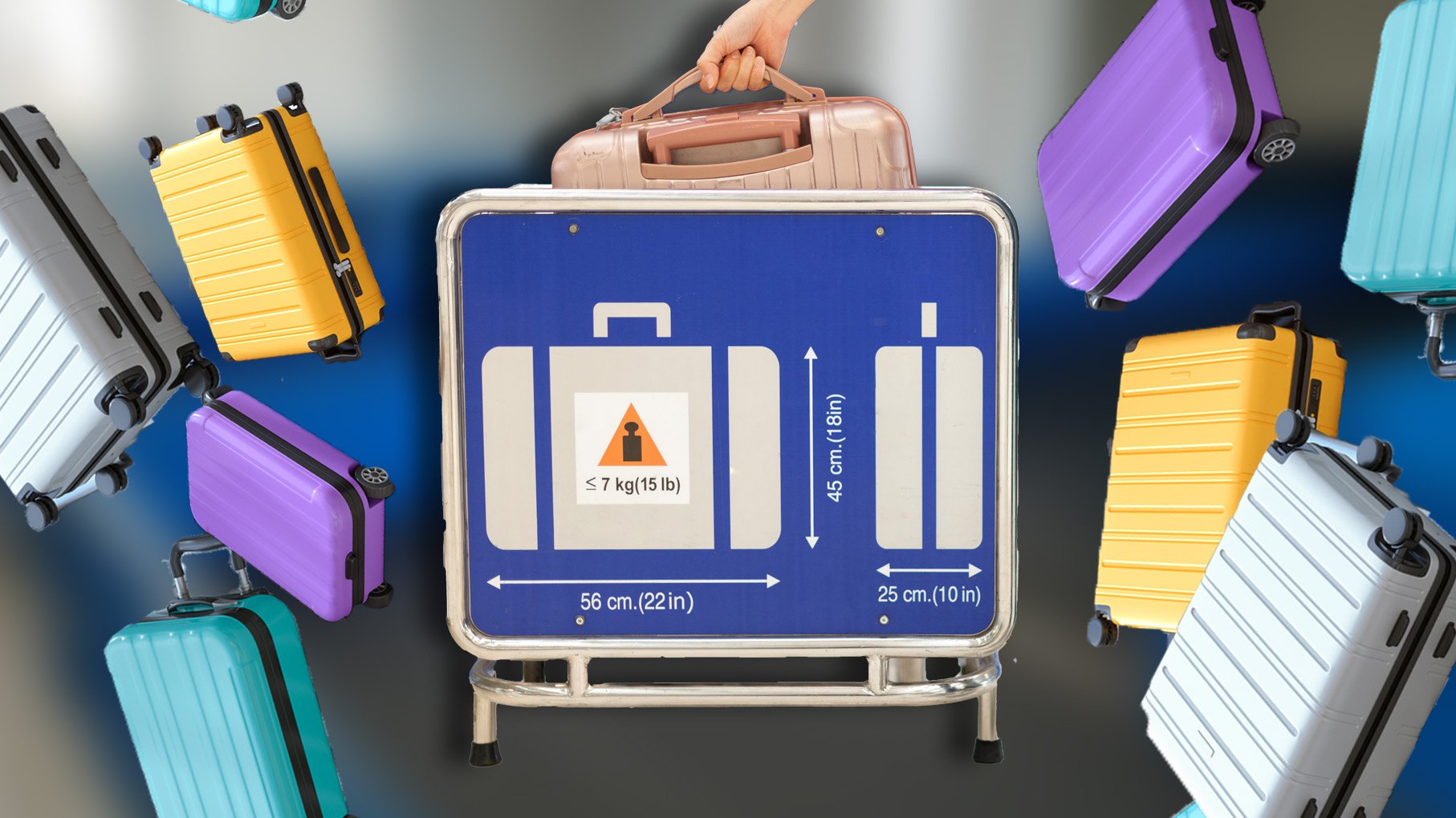 Full list of the latest hand luggage allowance rules for major airlines