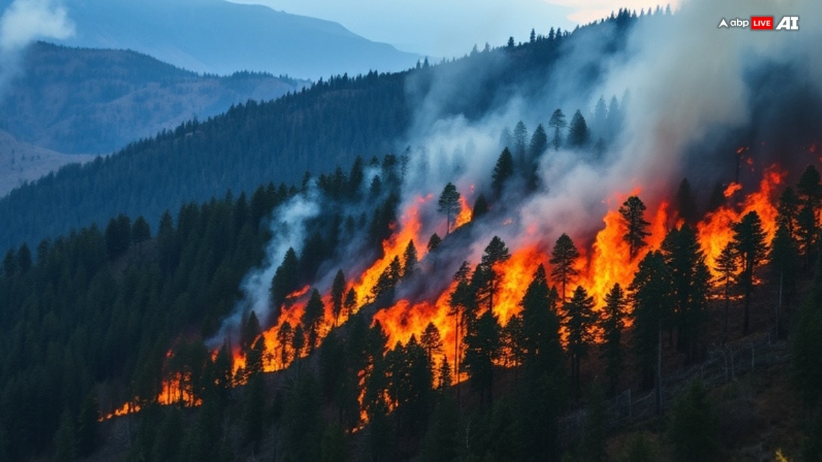 Over 1,200 Forest Fire Incidents Reported In J-K In 2024-25 Fiscal ...