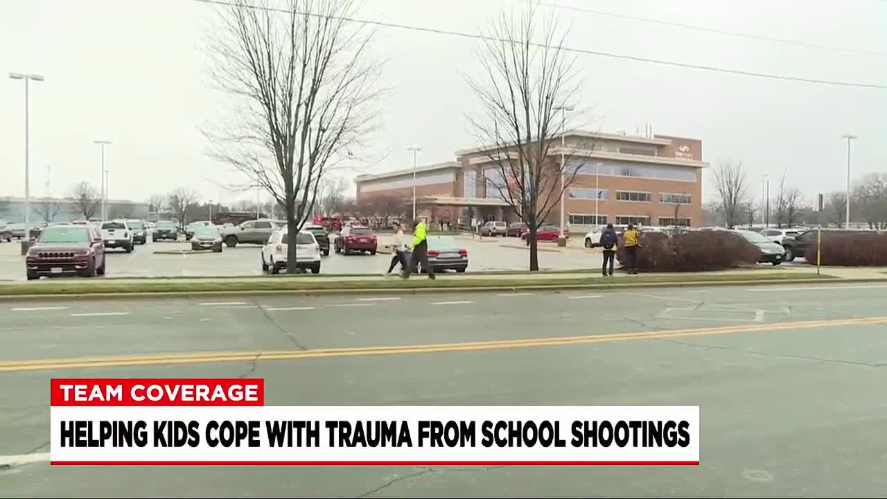 Ways to help kids cope with trauma from school shootings