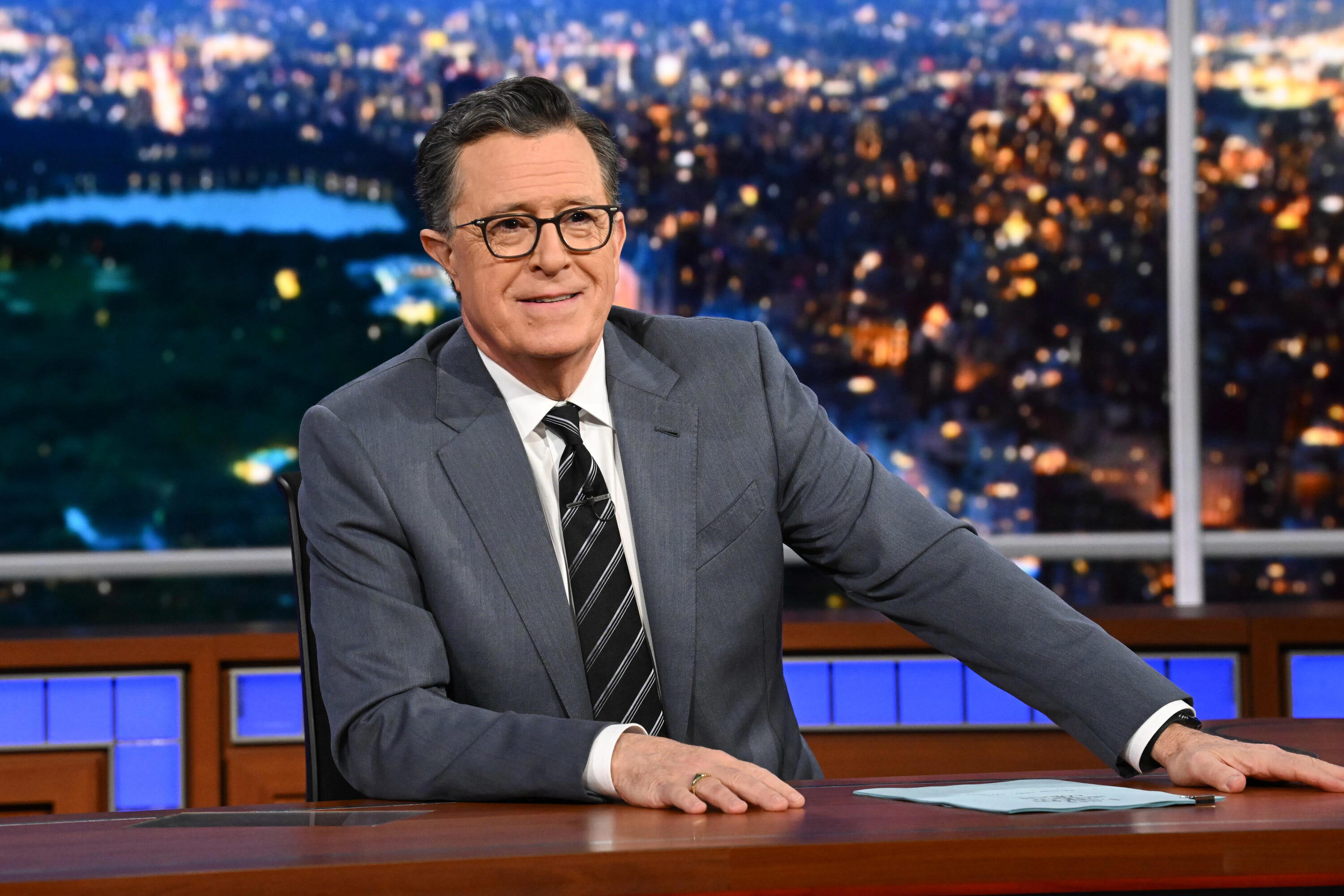 Stephen Colbert has thoughts about Sam Kuffel's firing and Elon Musk on ... Stephen Colbert has thoughts about Sam Kuffel's firing and Elon Musk on ...