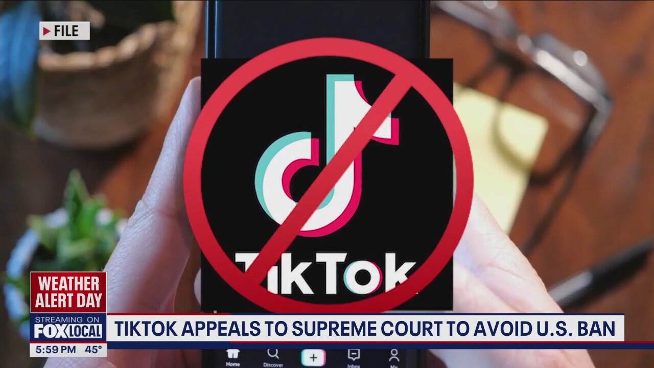 TikTok appeals to Supreme Court to avoid U.S. ban