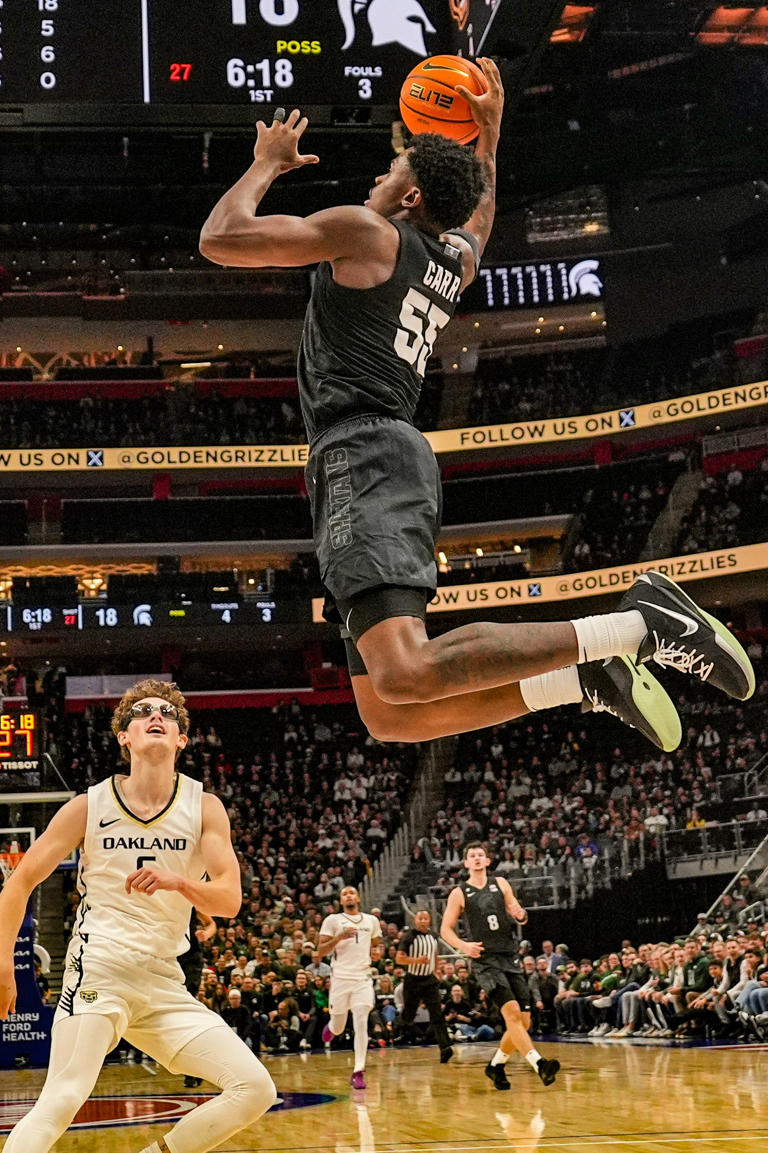 Coen Carr finds another gear as Michigan State basketball crushes ...