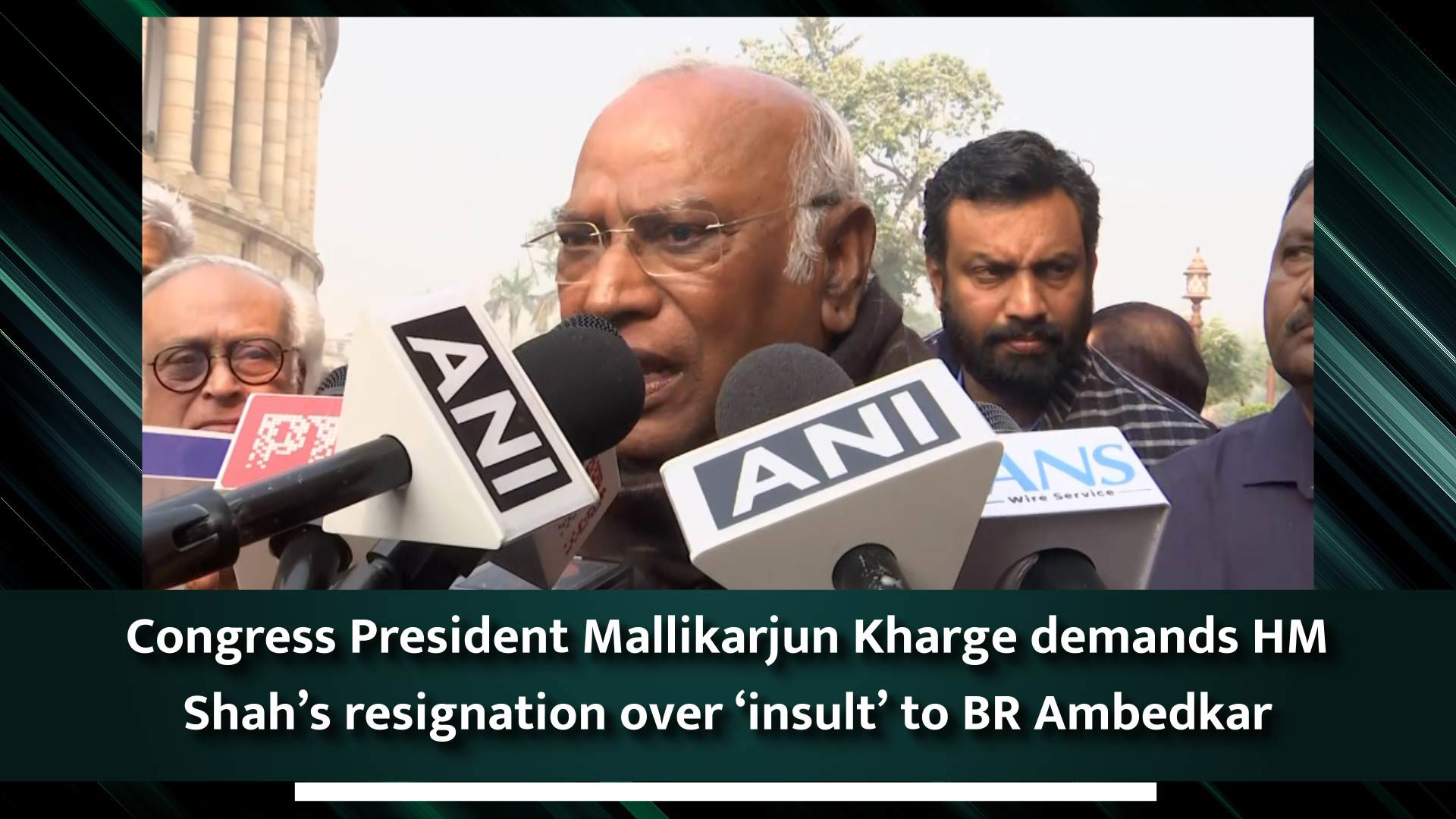 Congress President Mallikarjun Kharge demands HM Shah’s resignation ... Congress President Mallikarjun Kharge demands HM Shah’s resignation ...