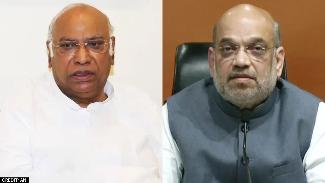Kharge Demands Shah's Resignation Over Remarks on Dr Ambedkar Kharge Demands Shah's Resignation Over Remarks on Dr Ambedkar