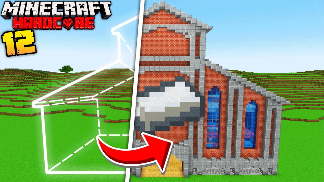 Minecraft Hardcore Iron Farm Mega Build