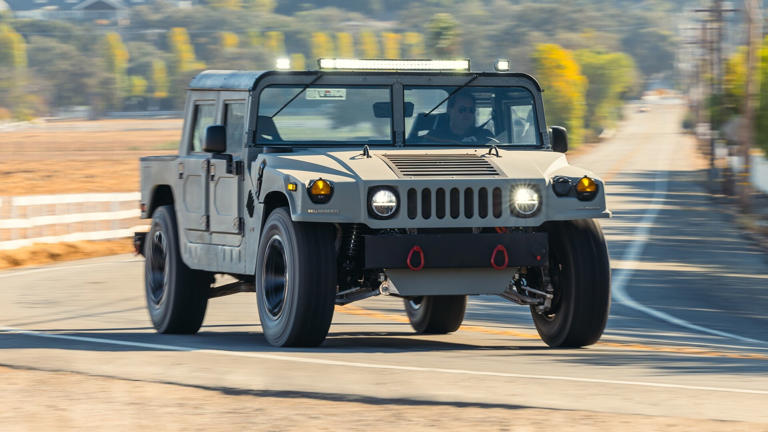 NAEV Cyber Hummer Prototype First Drive: Electric Hot Rodding