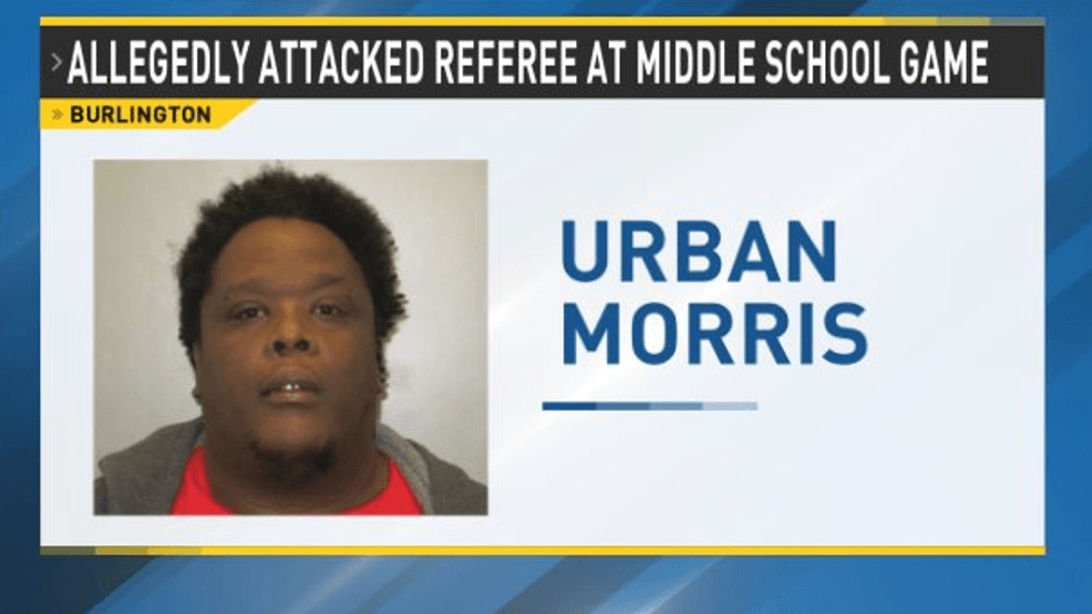 Burlington parent charged after assaulting referee at middle school ... Burlington parent charged after assaulting referee at middle school ...