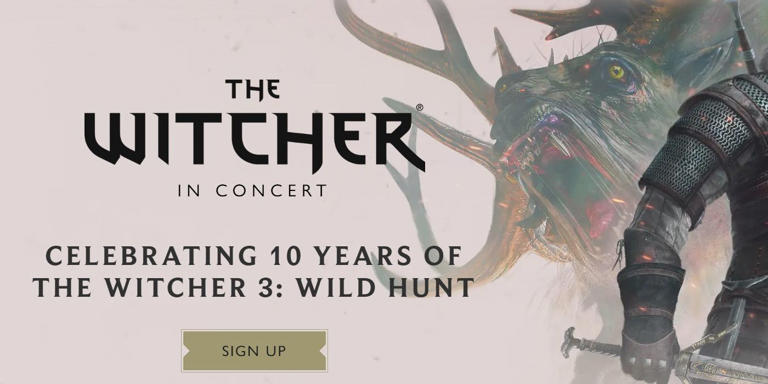 The Witcher 3 In Concert is Coming Next Year to Celebrate the Game's 10th Anniversary