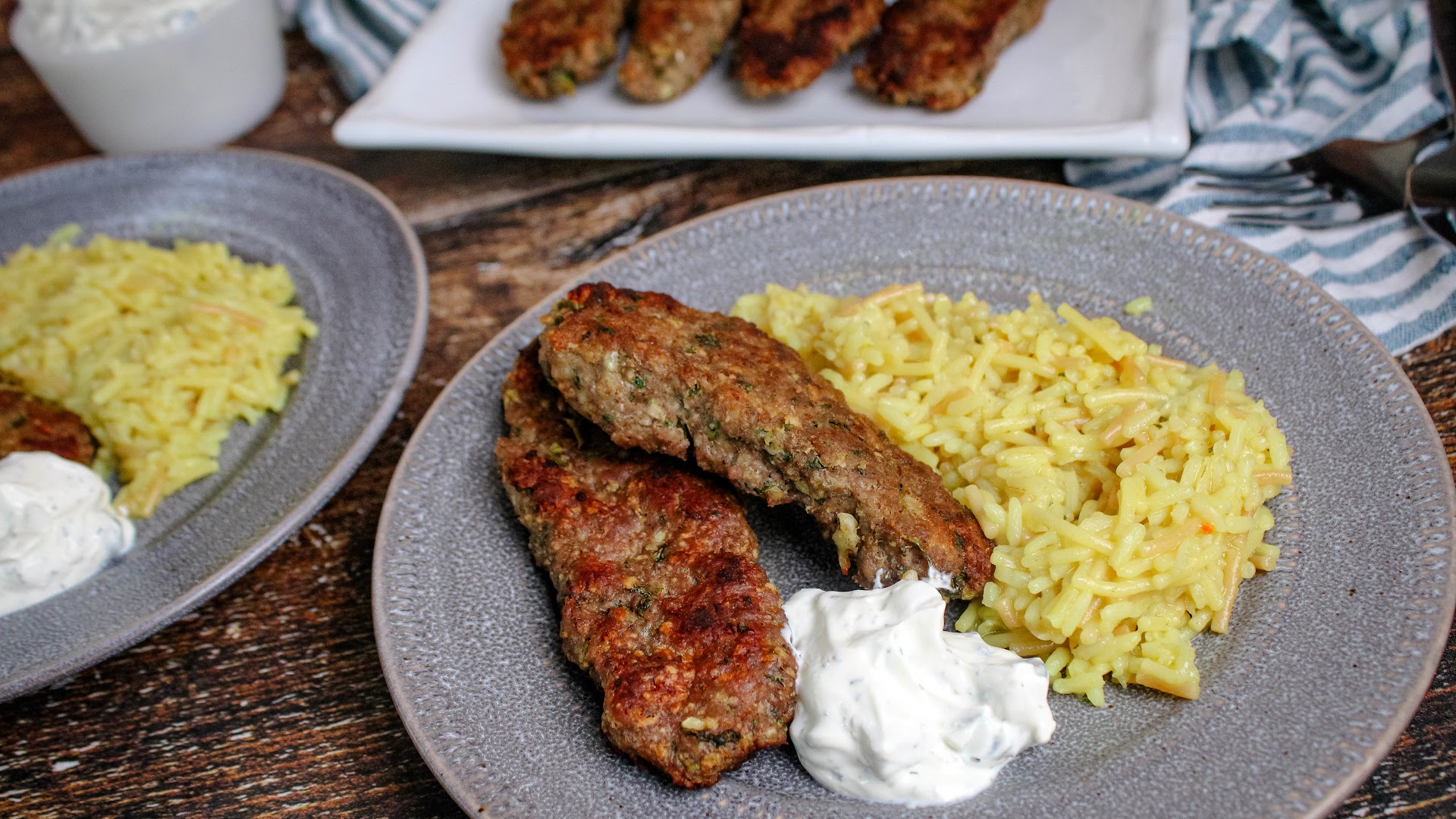 Kofta Is A Middle Eastern Recipe Traditionally Made With Lamb - Ground ...