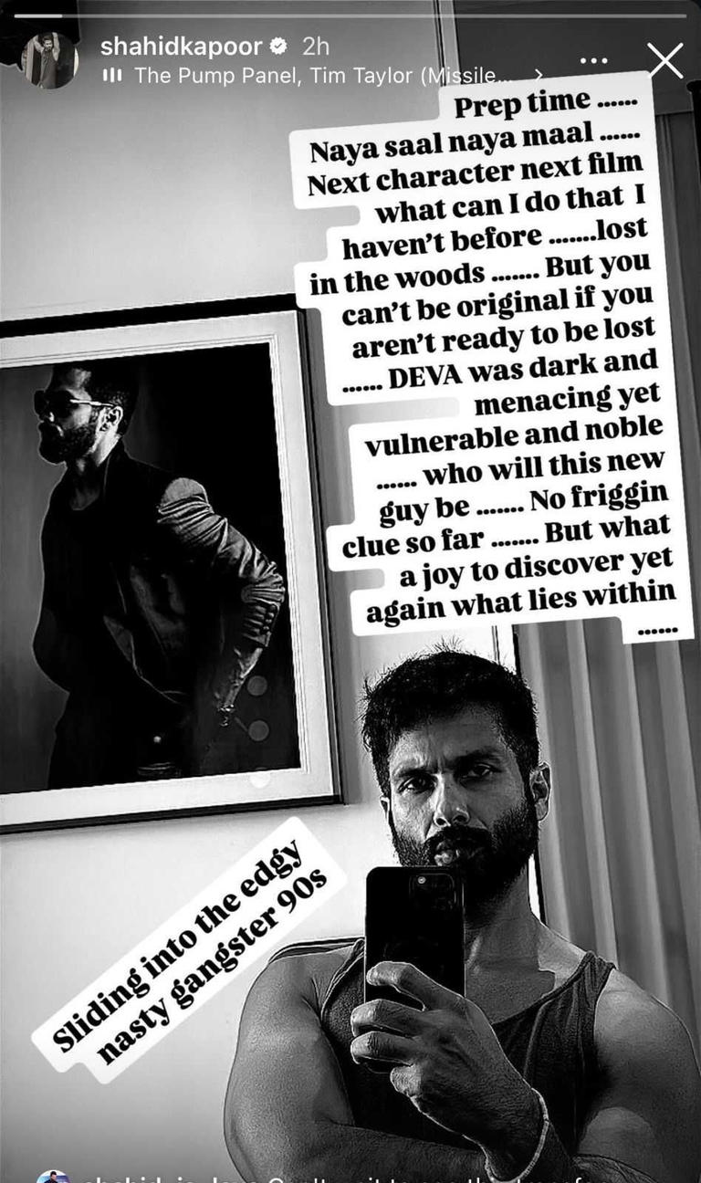 Shahid Kapoor and Triptii Dimri's untitled next with Vishal Bhardwaj ... Shahid Kapoor and Triptii Dimri's untitled next with Vishal Bhardwaj ...