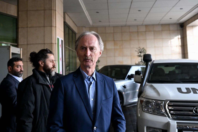 UN's Syria envoy calls for 'free and fair elections' after transition UN's Syria envoy calls for 'free and fair elections' after transition