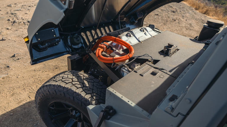NAEV Cyber Hummer Prototype First Drive: Electric Hot Rodding