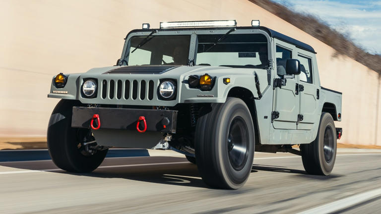 NAEV Cyber Hummer Prototype First Drive: Electric Hot Rodding