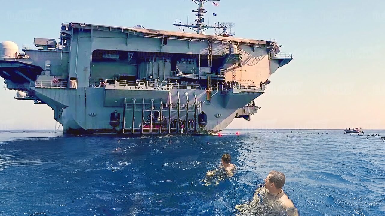 Inside the US Navy’s newest aircraft carrier: A day in the life of sailors