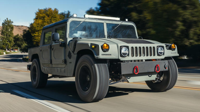 NAEV Cyber Hummer Prototype First Drive: Electric Hot Rodding
