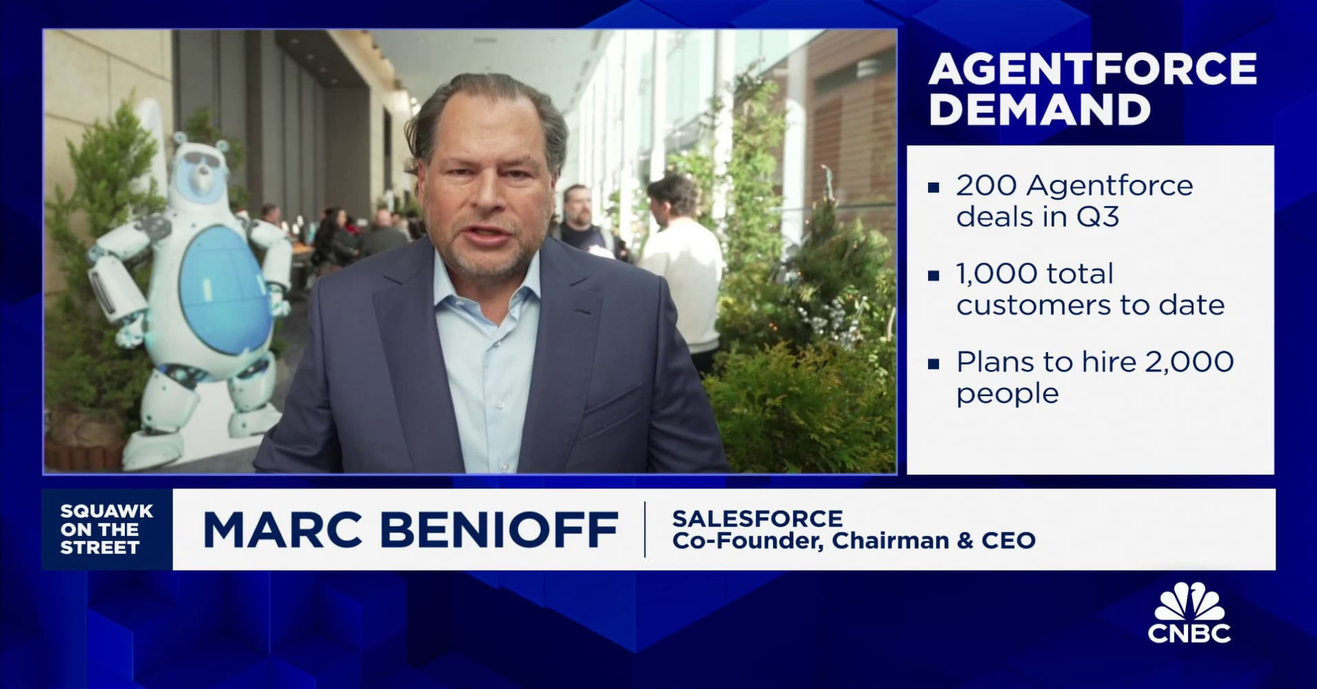 Salesforce CEO Marc Benioff: We're seeing the future of work with ... Salesforce CEO Marc Benioff: We're seeing the future of work with ...