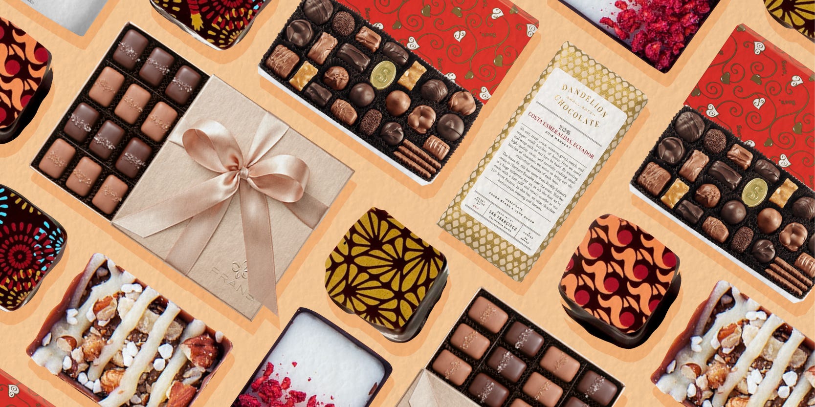 The best chocolate boxes, bars, and truffles for springtime
