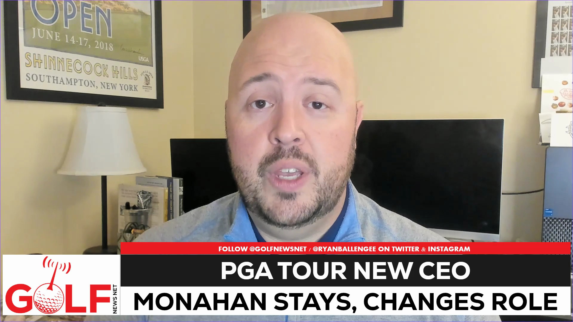 PGA Tour commissioner Jay Monahan announces CEO search PGA Tour commissioner Jay Monahan announces CEO search