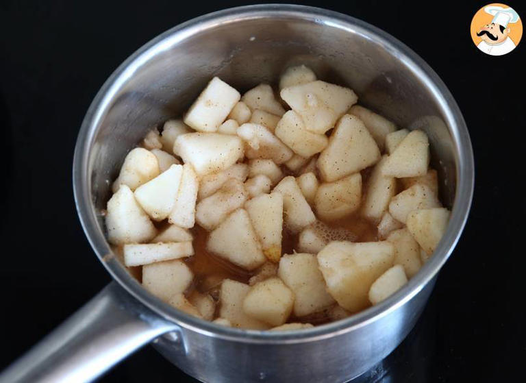 Peren- en kaneelcompote (zonder toegevoegde suiker)