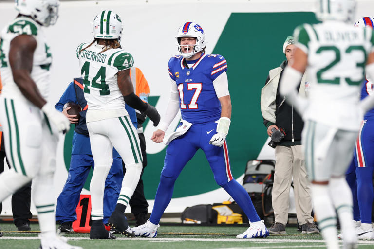 Josh Allen ties NFL legend for most career rushing TDs in Bills history