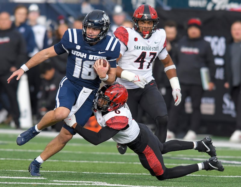 Former Stanford quarterback Justin Lamson is visiting Utah State this ...