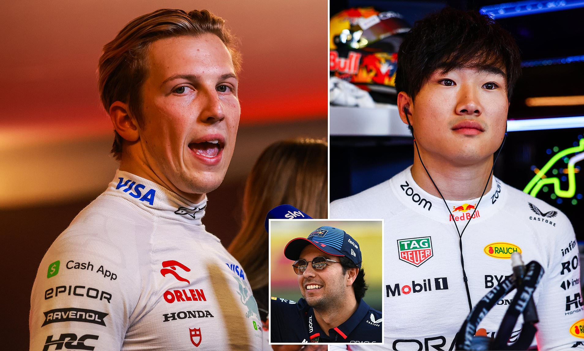 Fans all say the same thing as Yuki Tsunoda is snubbed for Red Bull ...