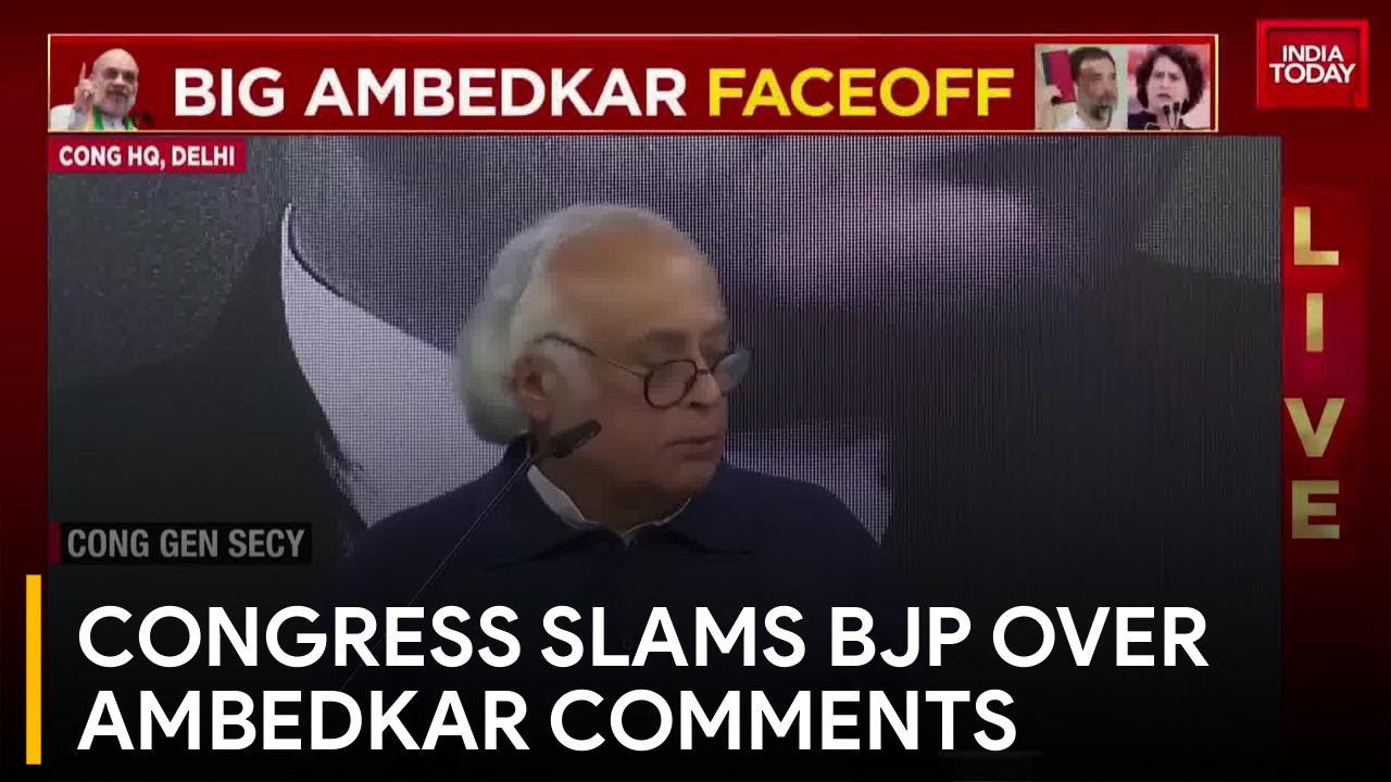 Mallikarjun Kharge attacks Amit Shah over remark on Ambedkar Mallikarjun Kharge attacks Amit Shah over remark on Ambedkar