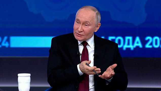 'No one left to fight': Putin signals war's end at annual conference 'No one left to fight': Putin signals war's end at annual conference