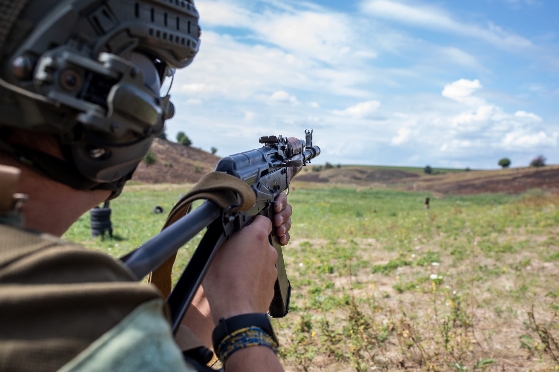 Inside the frontline reality of a Ukrainian sniper