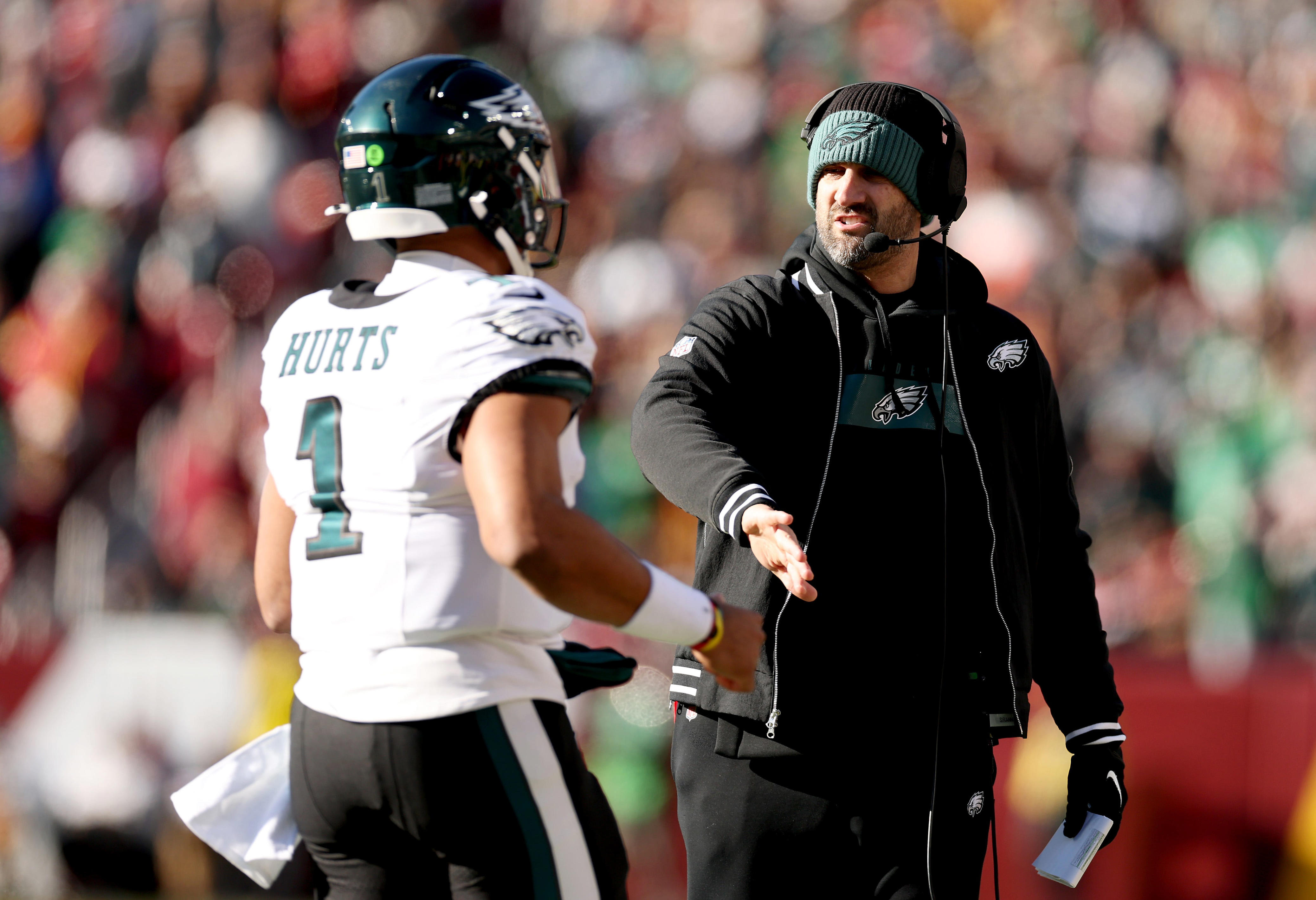 Jalen Hurts ruled out vs. Cowboys due to concussion. A top Eagles LB ...