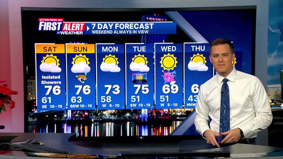 First Alert 7 Day Forecast: December 27, 2024