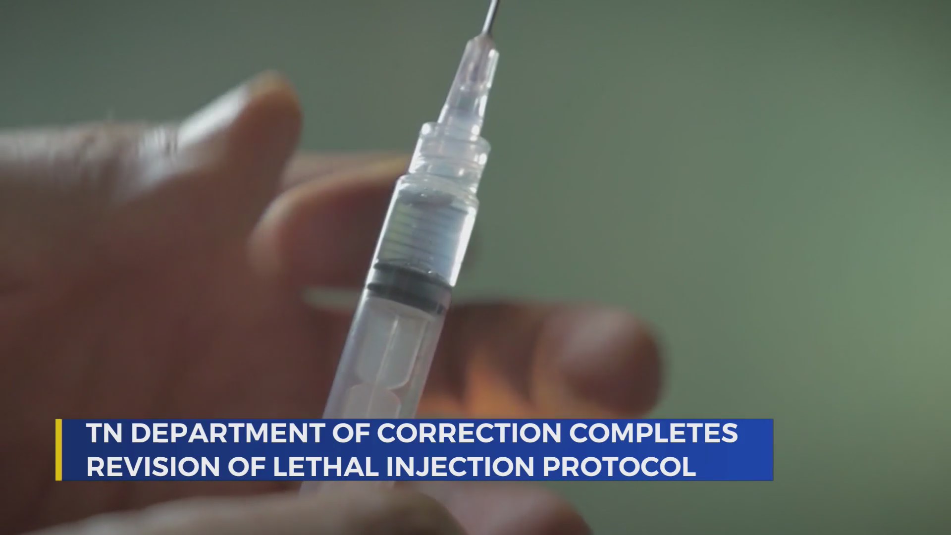 TDOC completes review of lethal injection protocol after 2022 pause