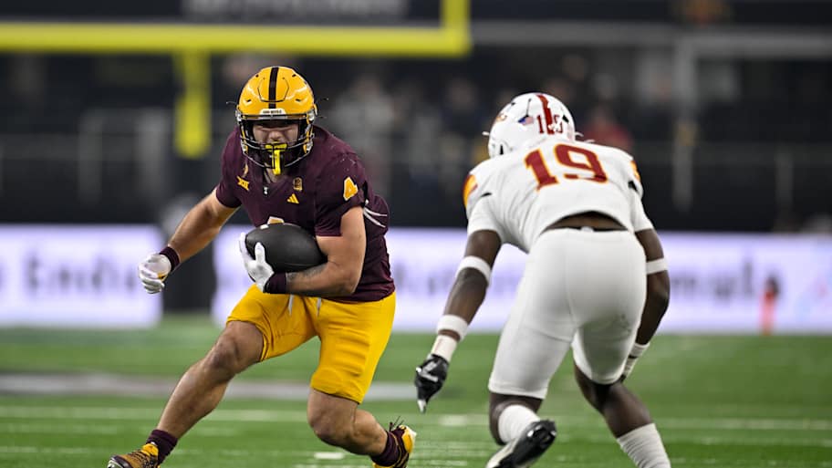 Arizona State's 'Stud' RB Cam Skattebo Has Attention of Texas Longhorns ...