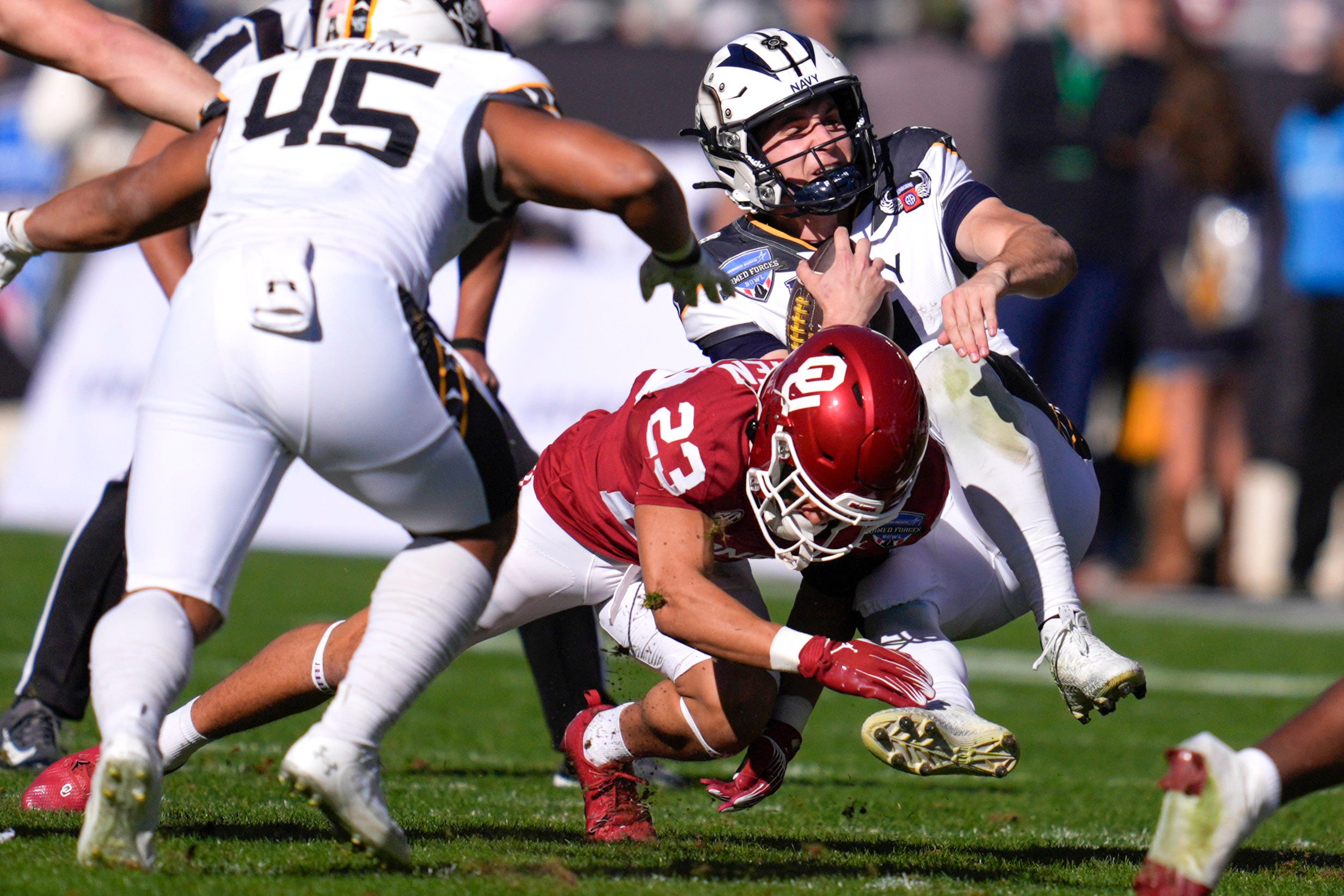 OU football spring takeaways: Cornerback Eli Bowen on crutches at ...