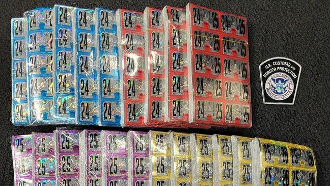 Customs seize $1.4M in fake Pennsylvania inspection stickers in ...