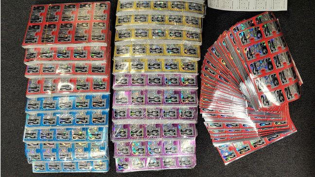 Customs seize $1.4M in fake Pennsylvania inspection stickers in ...