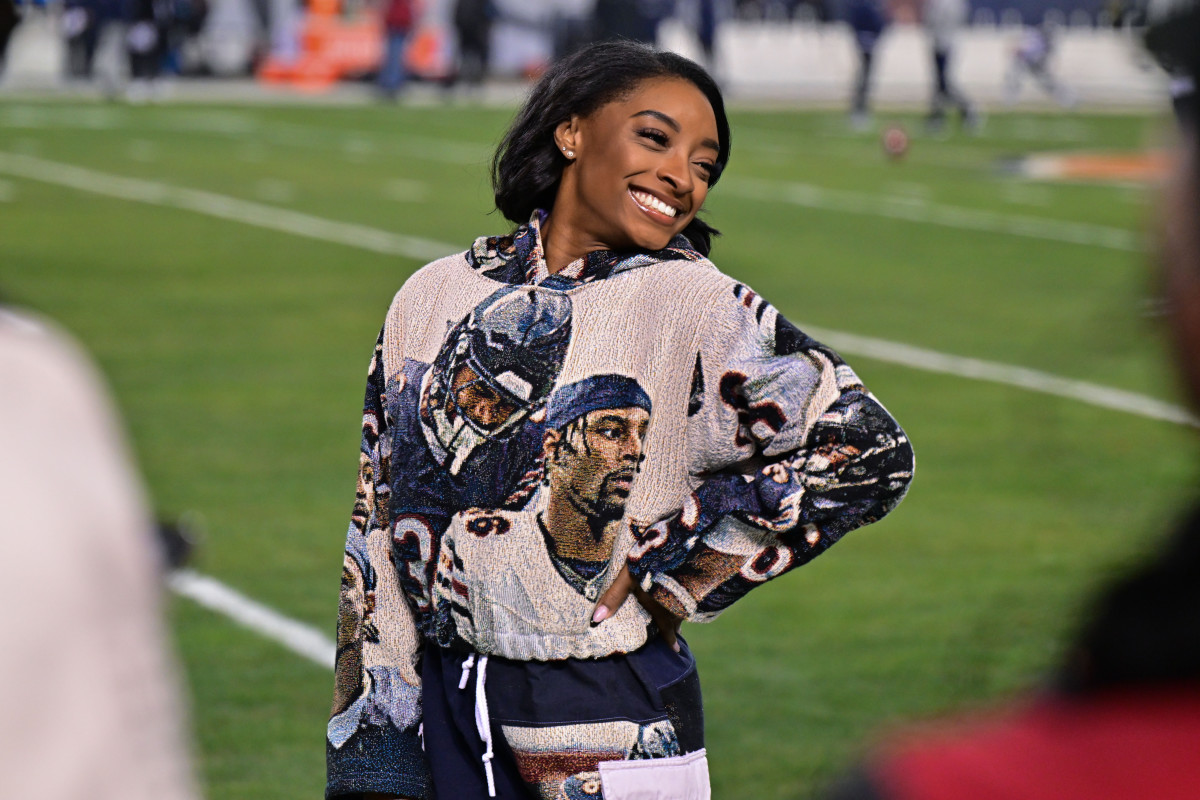 Simone Biles Reacts to Exciting Update Away From Gymnastics