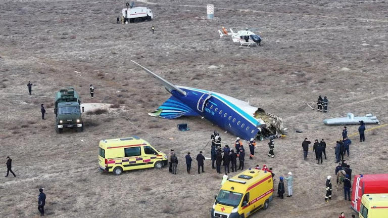 Azerbaijan Airlines plane crash survivors recall ordeal: 'Loud bang heard...'
