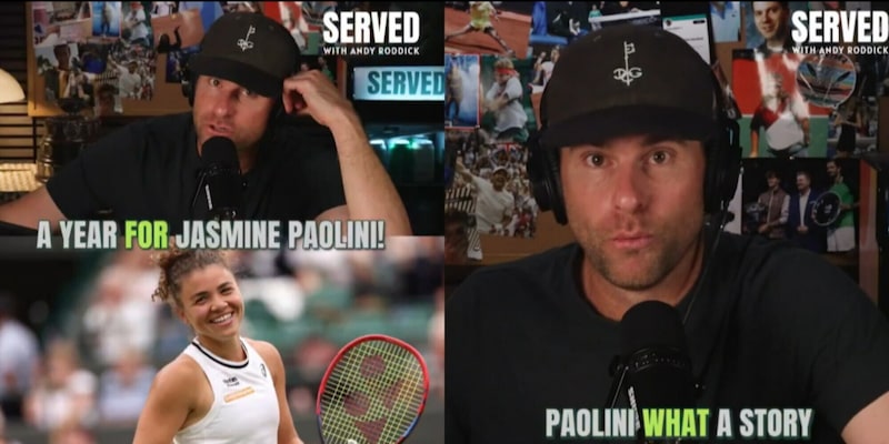 Roddick su Jasmine Paolini si lascia andare: la sua frase è un grande ...