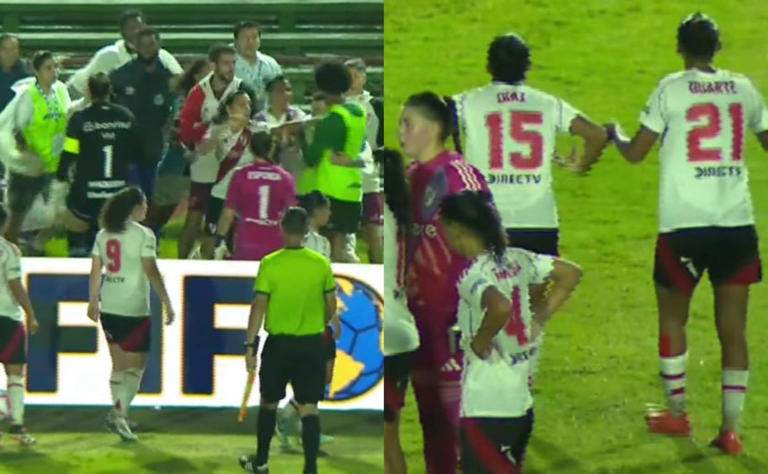 Fueron liberadas las cuatro jugadoras del Femenino de River que estaban ... Fueron liberadas las cuatro jugadoras del Femenino de River que estaban ...