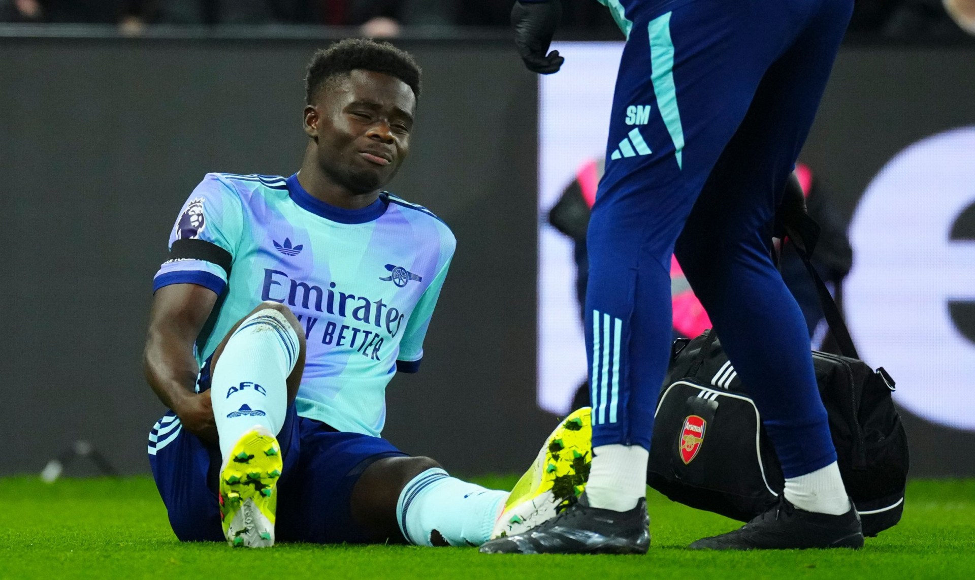 Mikel Arteta reveals new Bukayo Saka injury blow after surgery