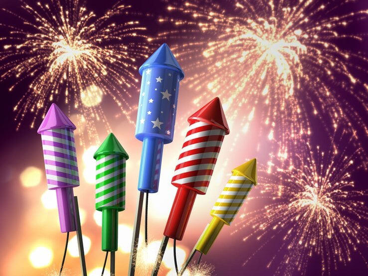 Silvester-Bastelei: Deko-Raketen, die knallen, ohne sie zu zünden