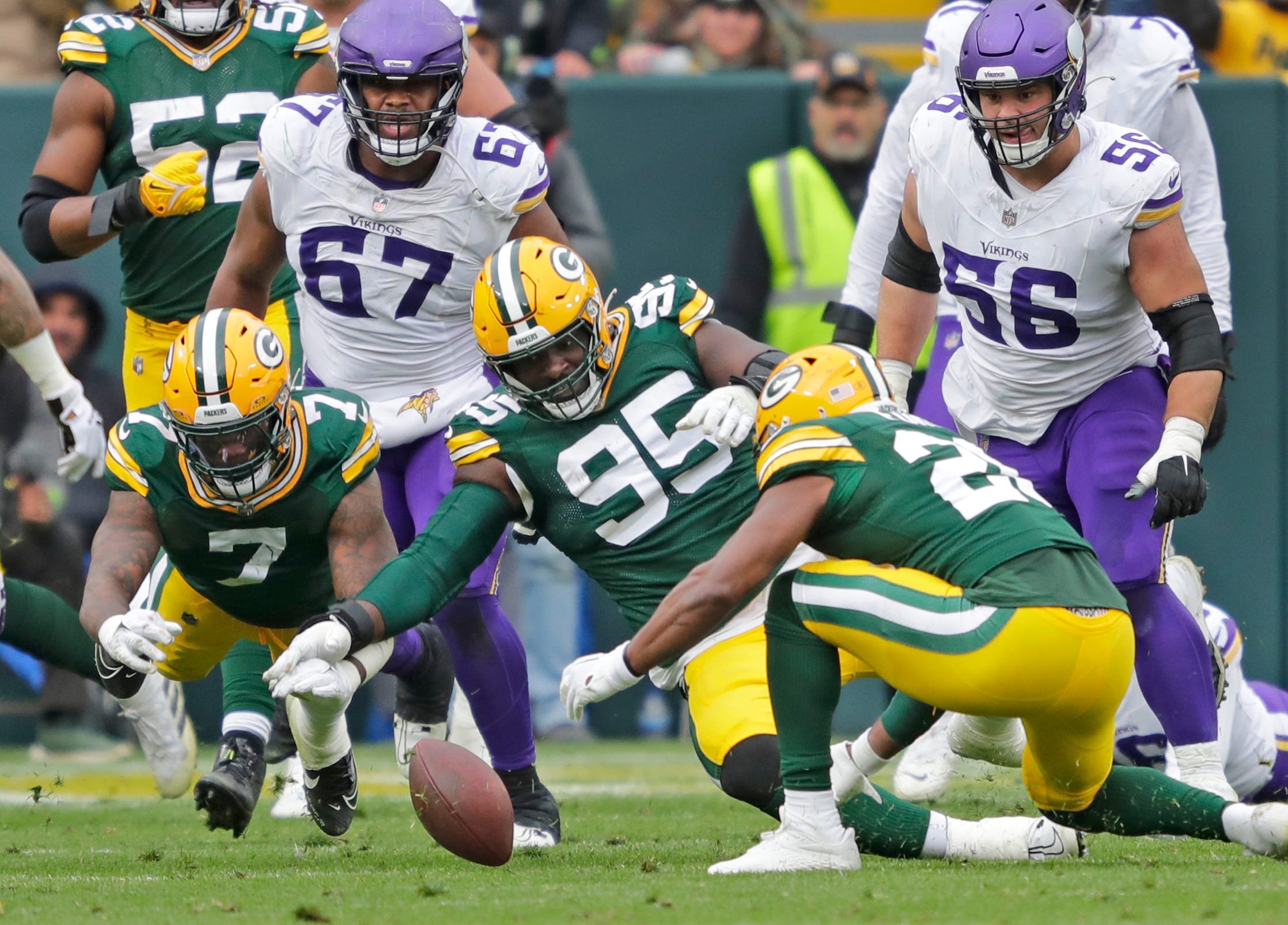 Packers defensive tackle Devonte Wyatt starting to excel against the run