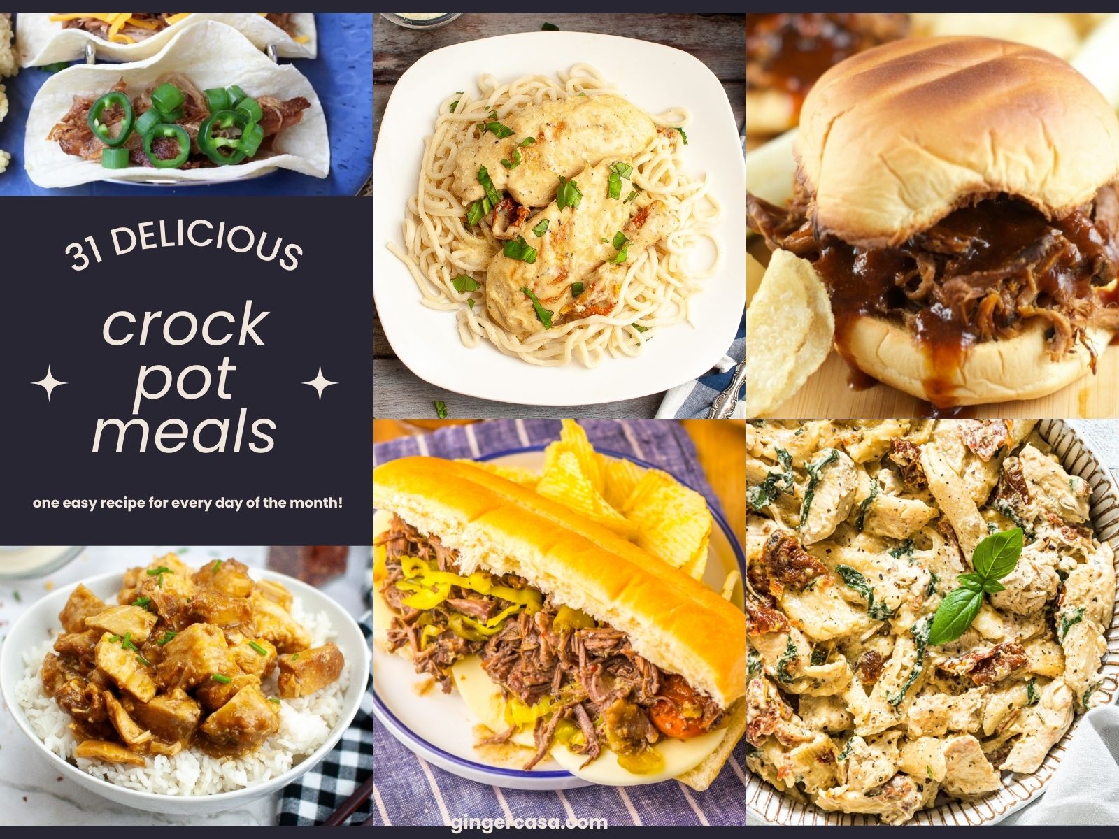31 Must-Try Crock Pot Recipes for a Month of Effortless Meals!