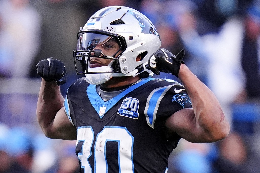 Panthers place 1,000-yard rusher Chuba Hubbard on IR for final 2 games ... Panthers place 1,000-yard rusher Chuba Hubbard on IR for final 2 games ...