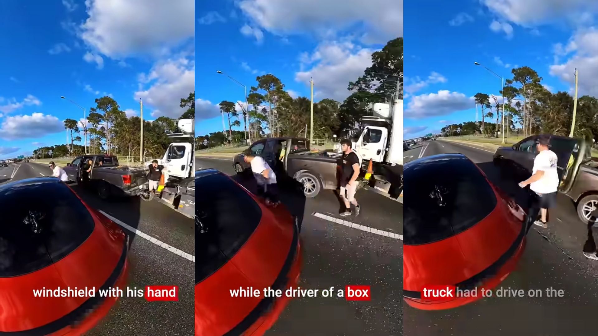 Tesla Attacked In Road Rage Exchange
