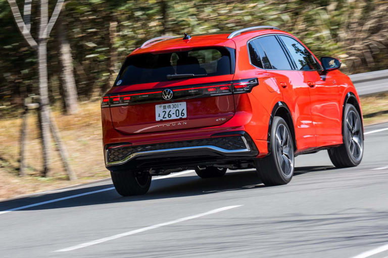 フォルクスワーゲン・ティグアンeTSI Rライン（FF/7AT）【試乗記】