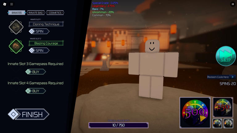 [CALAMITY] Jujutsu Infinite Codes (April 2025)