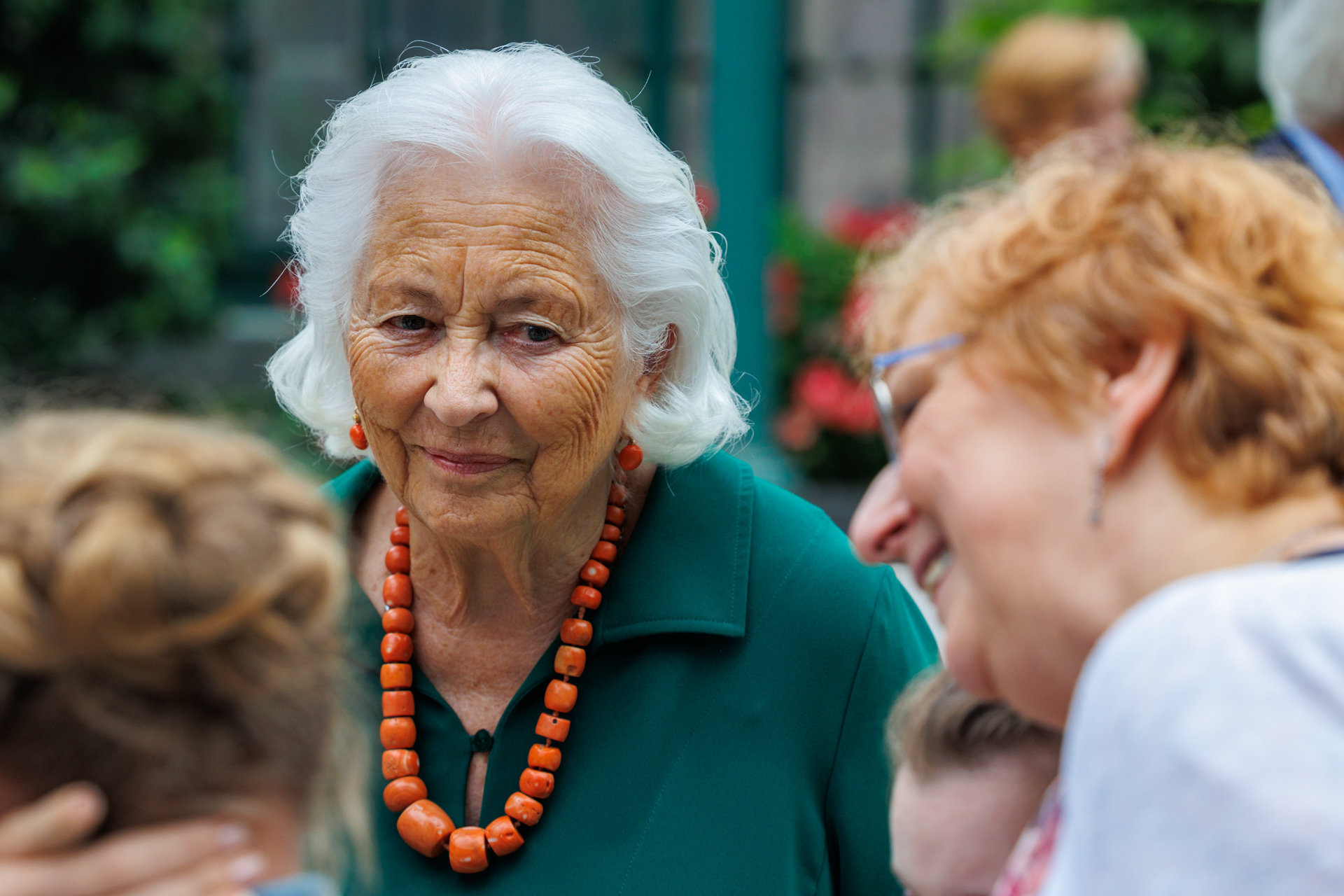 Un beau message pour la reine Paola