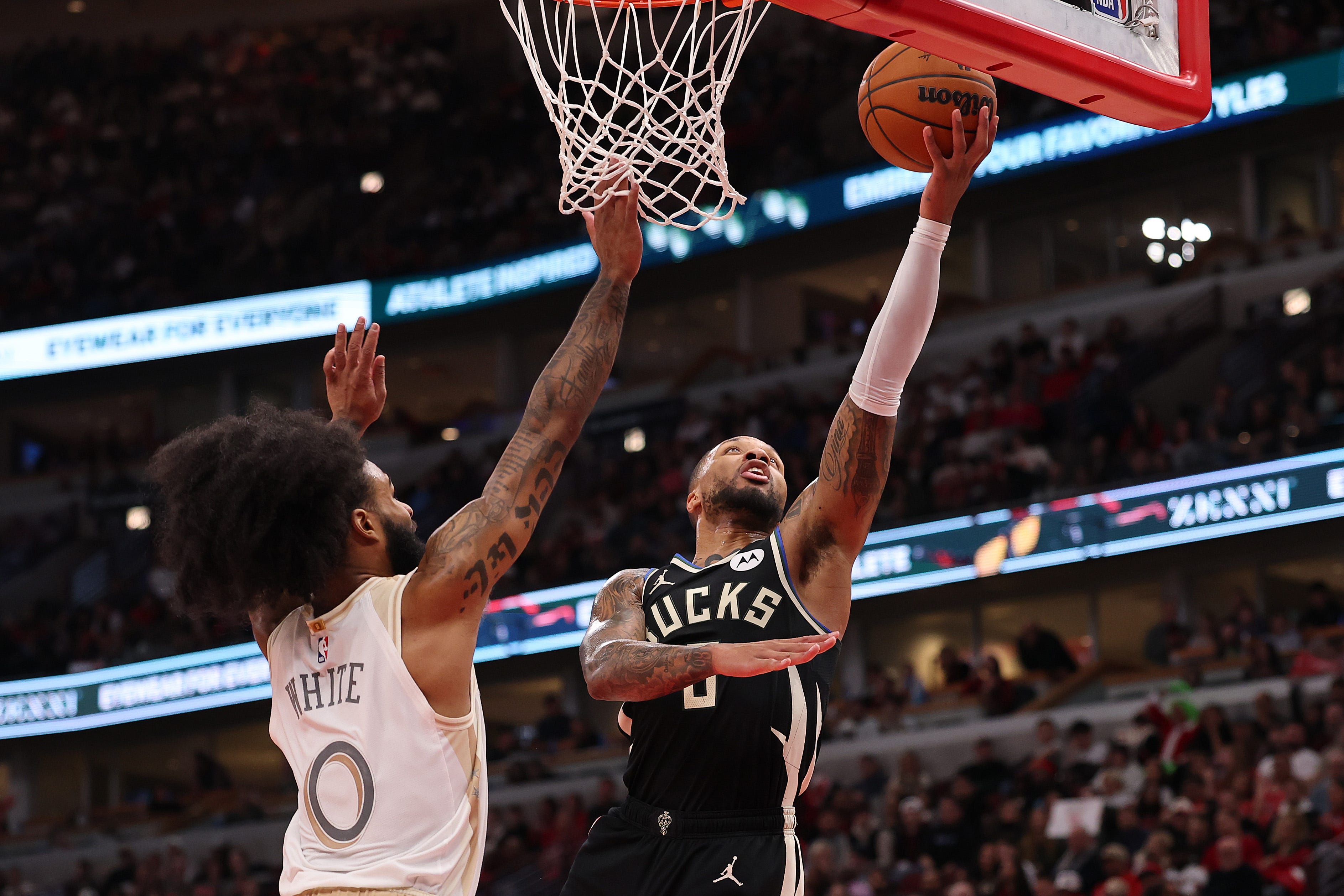 Bulls top Bucks, 116-111, in Damian Lillard's return to lineup
